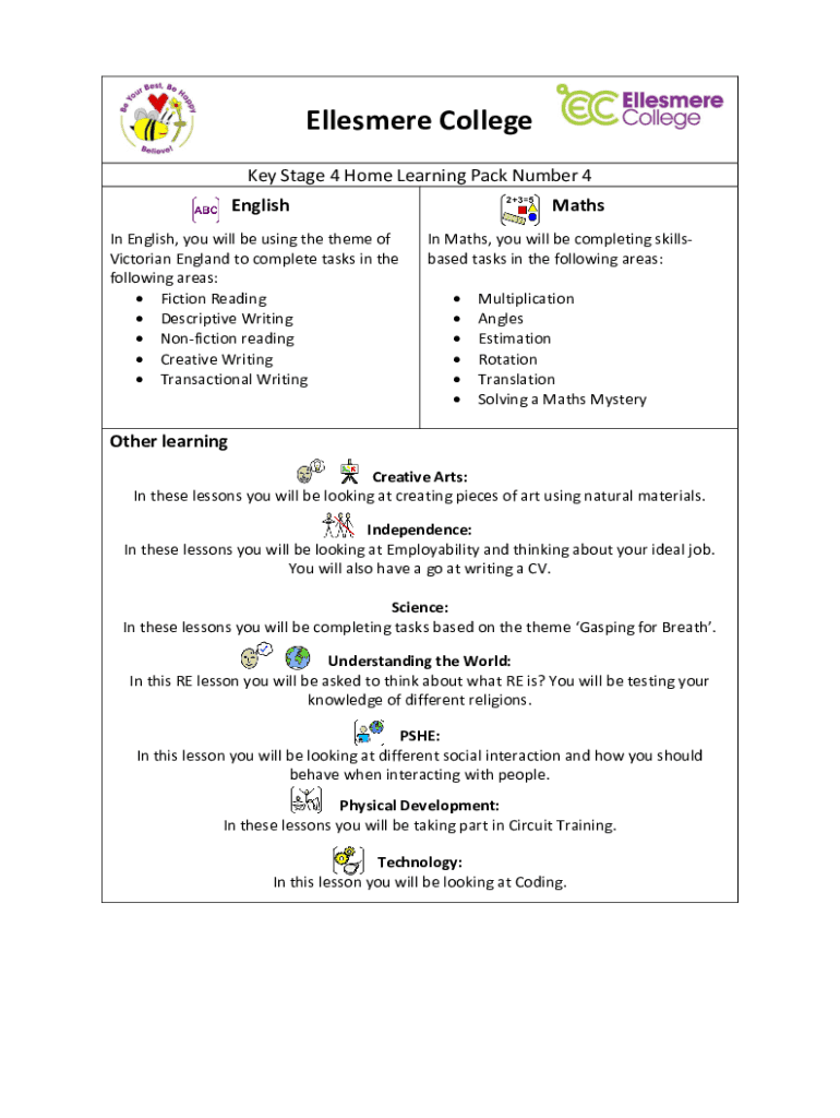 Fillable Online Well Green Primary School: Home Fax Email Print - pdfFiller