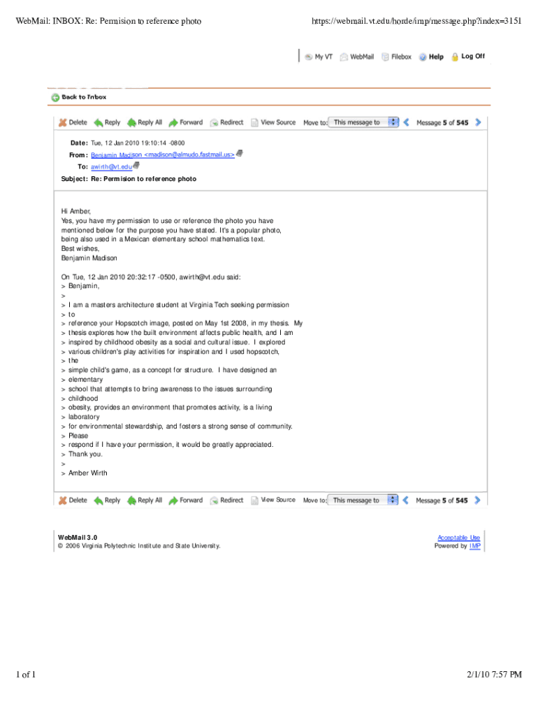 Fillable Online vtechworks lib vt Accessing Virginia Tech's Gmail in a Browser Fax Email Print ...