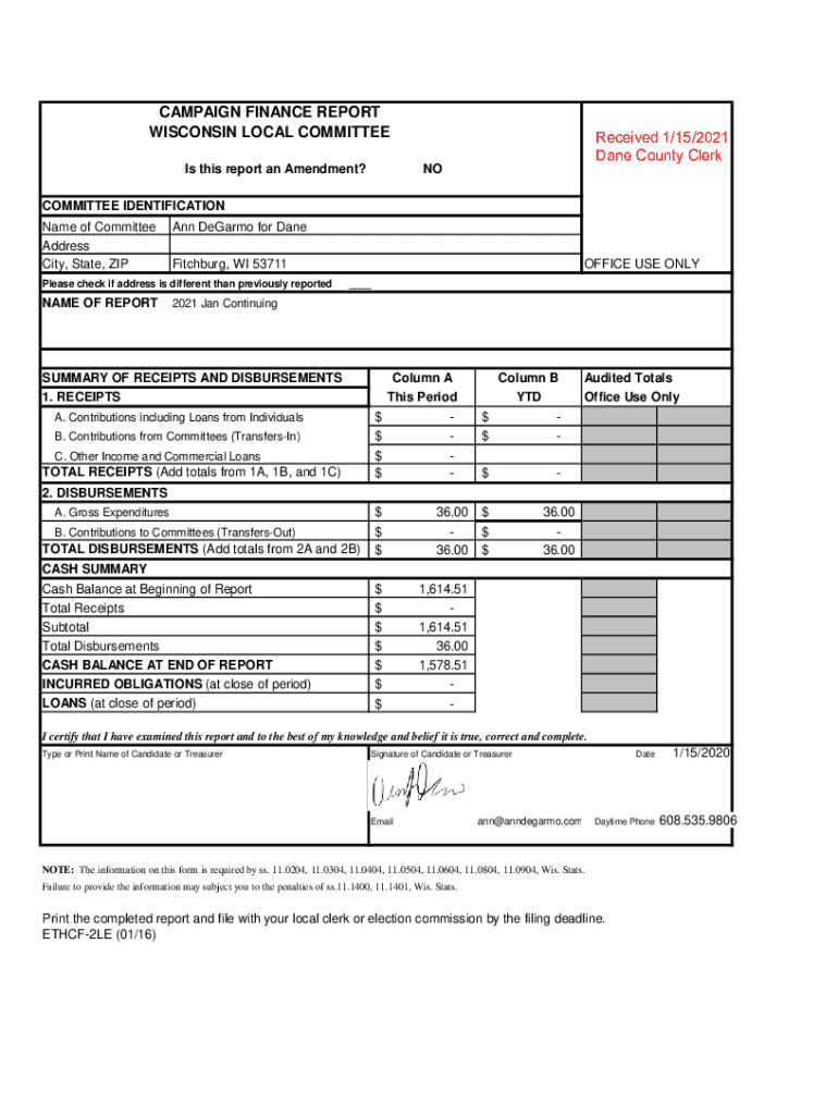 Fillable Online TOTAL RECEIPTS (Add totals from 1A, 1B, and 1C) Fax ...