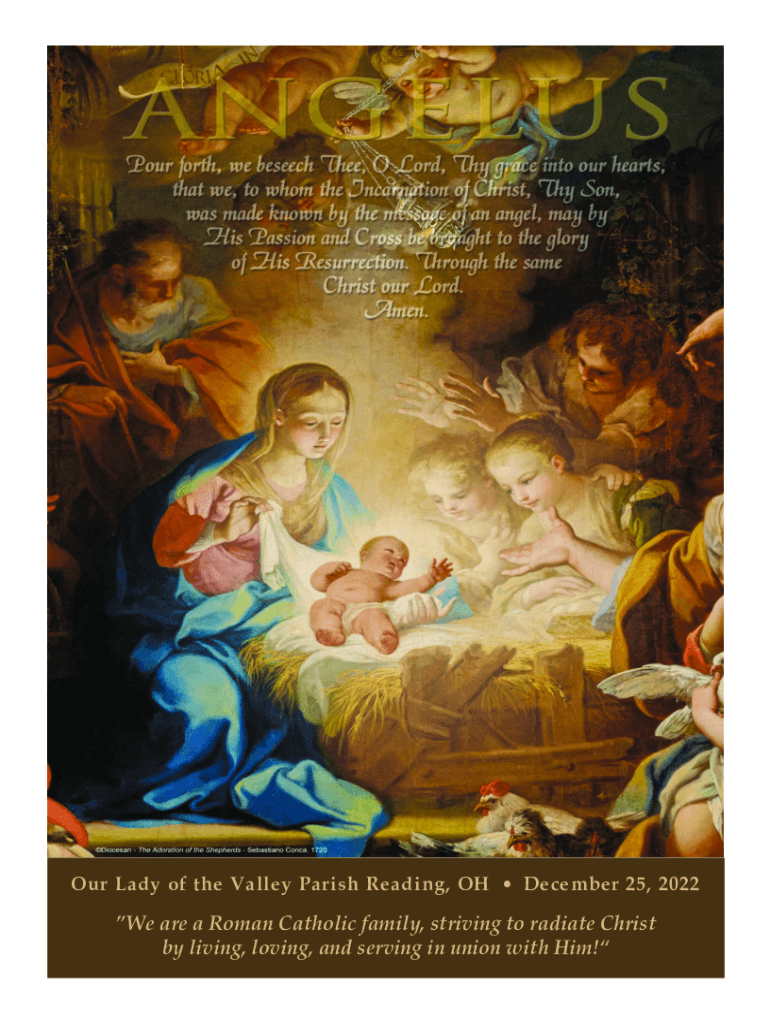 Fillable Online We are a Roman Catholic family, striving to radiate ...