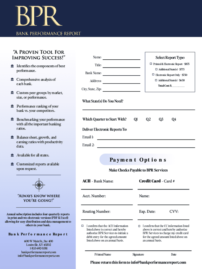 Fillable Online BPR-Order-Form.pdf Fax Email Print - pdfFiller