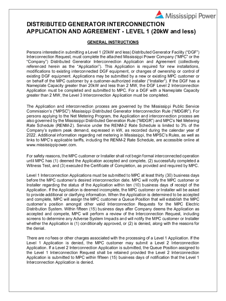 Fillable Online Guidelines for the Interconnection of Residential Single ... Fax Email Print ...