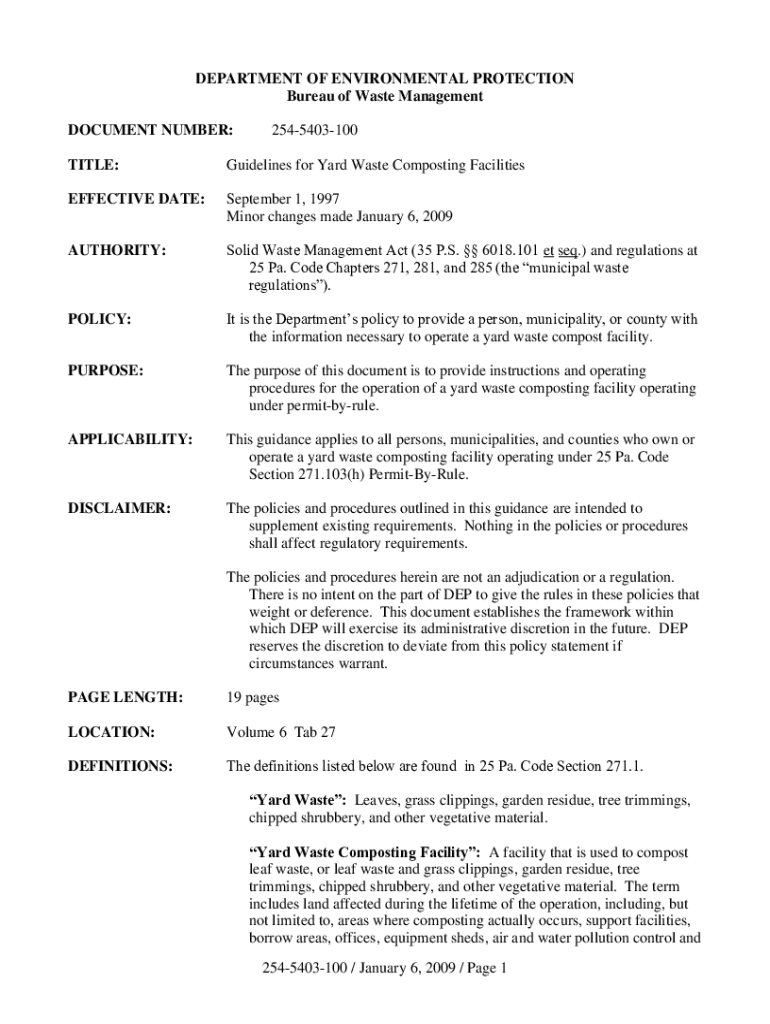 Fillable Online Rules and Regulations for Solid Waste ... Fax Email Print - pdfFiller