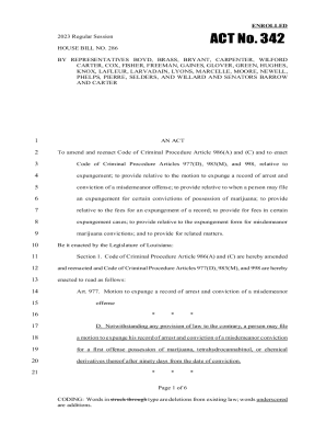 Fillable Online ACT No. 342 Fax Email Print - pdfFiller