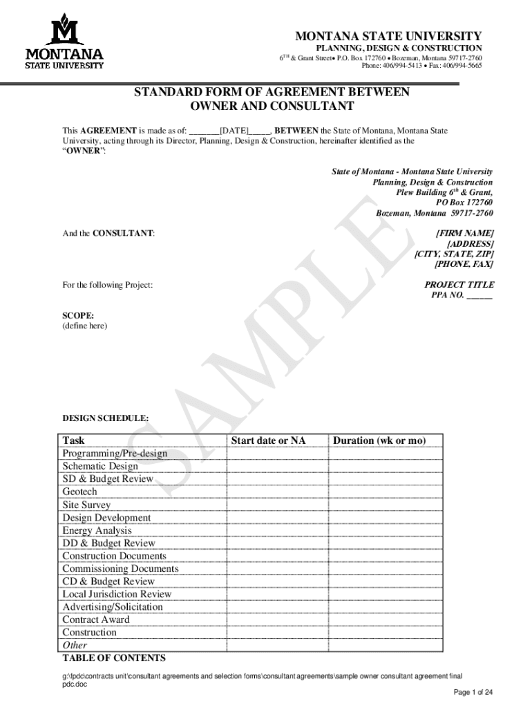 Fillable Online Project Request Form - Planning, Design & Construction Fax Email Print - pdfFiller