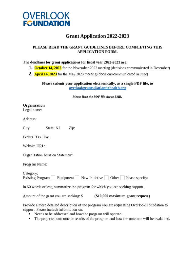 Notice of Funding Opportunity (NOFO) for Fiscal Years (FY) ... Doc ...