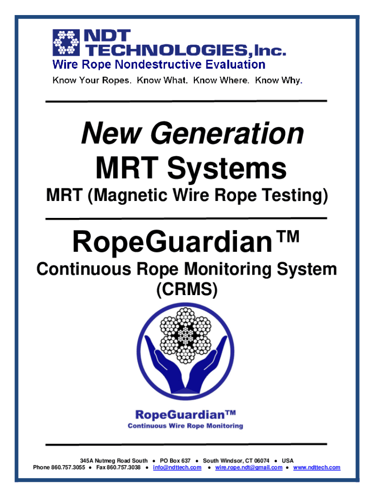 Fillable Online Wire Rope Monitoring gives customers a lift in ...