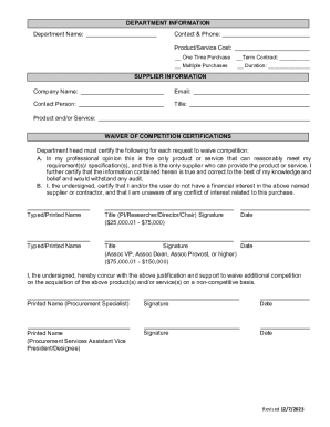 Fillable Online procurement ucf Waiver of Buy America Requirements for De Minimis Costs ... Fax ...