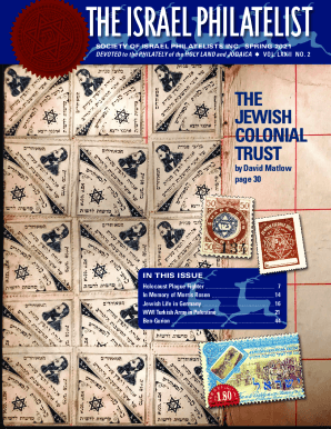Fillable Online THE JEWISH COLONIAL TRUST Fax Email Print - pdfFiller