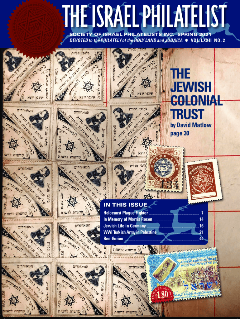 Fillable Online THE JEWISH COLONIAL TRUST Fax Email Print - pdfFiller