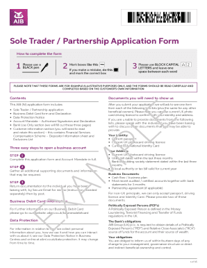 Fillable Online How should I fill out the Business/sole trader section ...