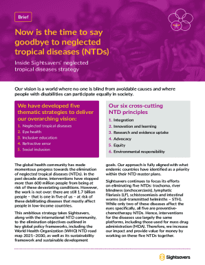 Fillable Online Now is the time to say goodbye to neglected tropical ...