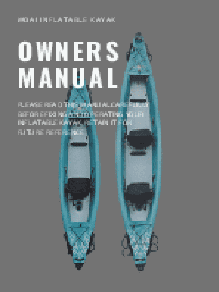 Fillable Online How to store an inflatable kayak or stand up paddle ...