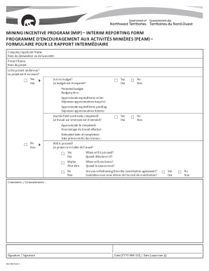 Remplissable En Ligne mining incentive program (mip)corporate ...