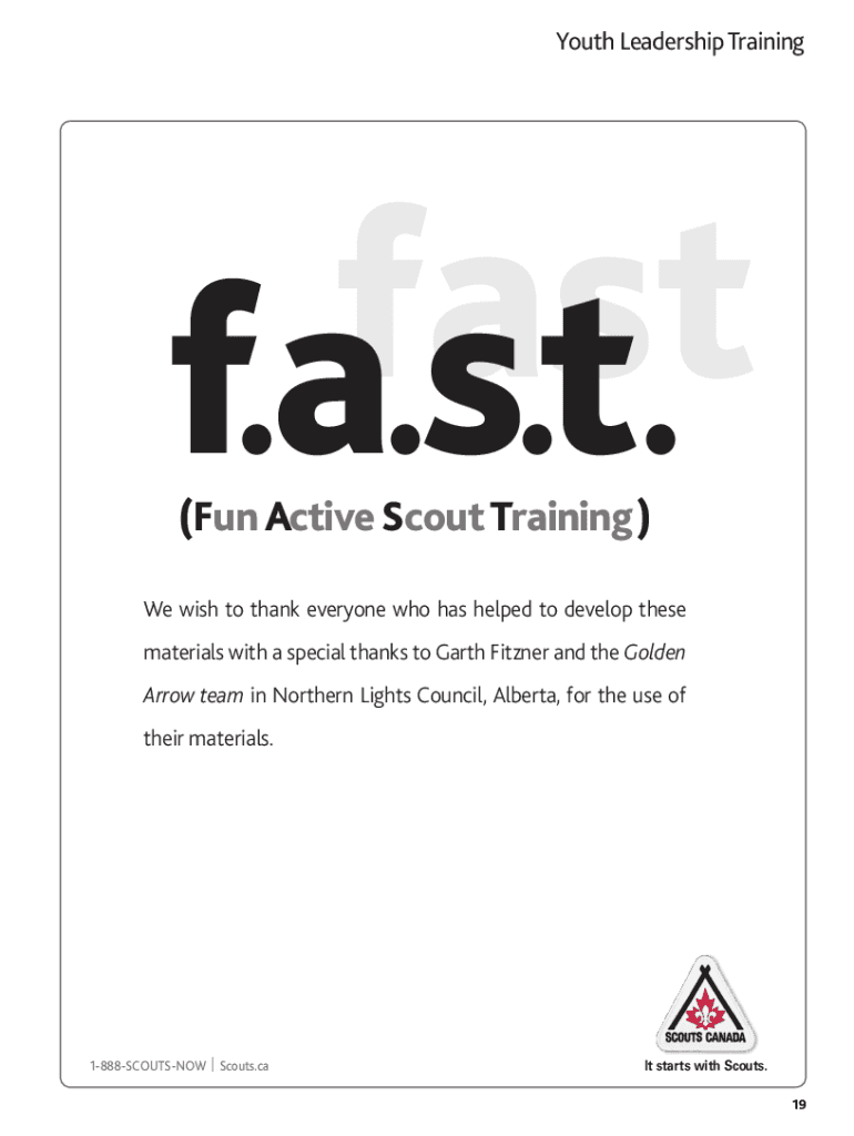 Fillable Online Webinar: Introduction to Leadership Skills for Troops ...