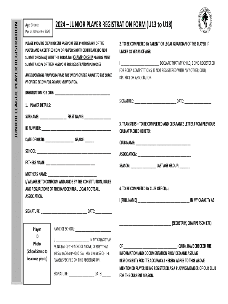 Fillable Online Register for a Sports ID Card Account Fax Email Print ...