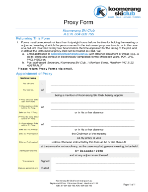 Fillable Online 2023 Proxy Form by usc76 Fax Email Print - pdfFiller