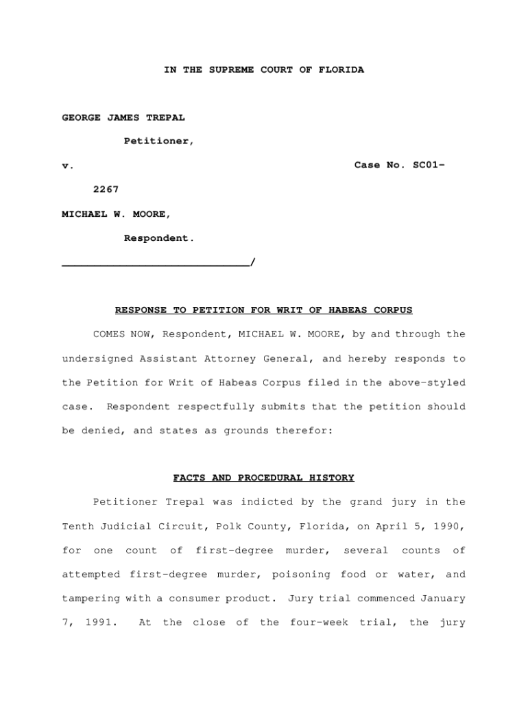 Fillable Online GEORGE JAMES TREPAL Fax Email Print - pdfFiller