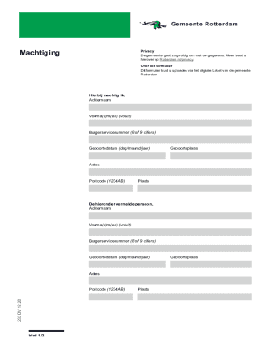 Invulbaar Online Verzoek tot het in onderzoek stellen van adresgegevens Faxnummer Email ...