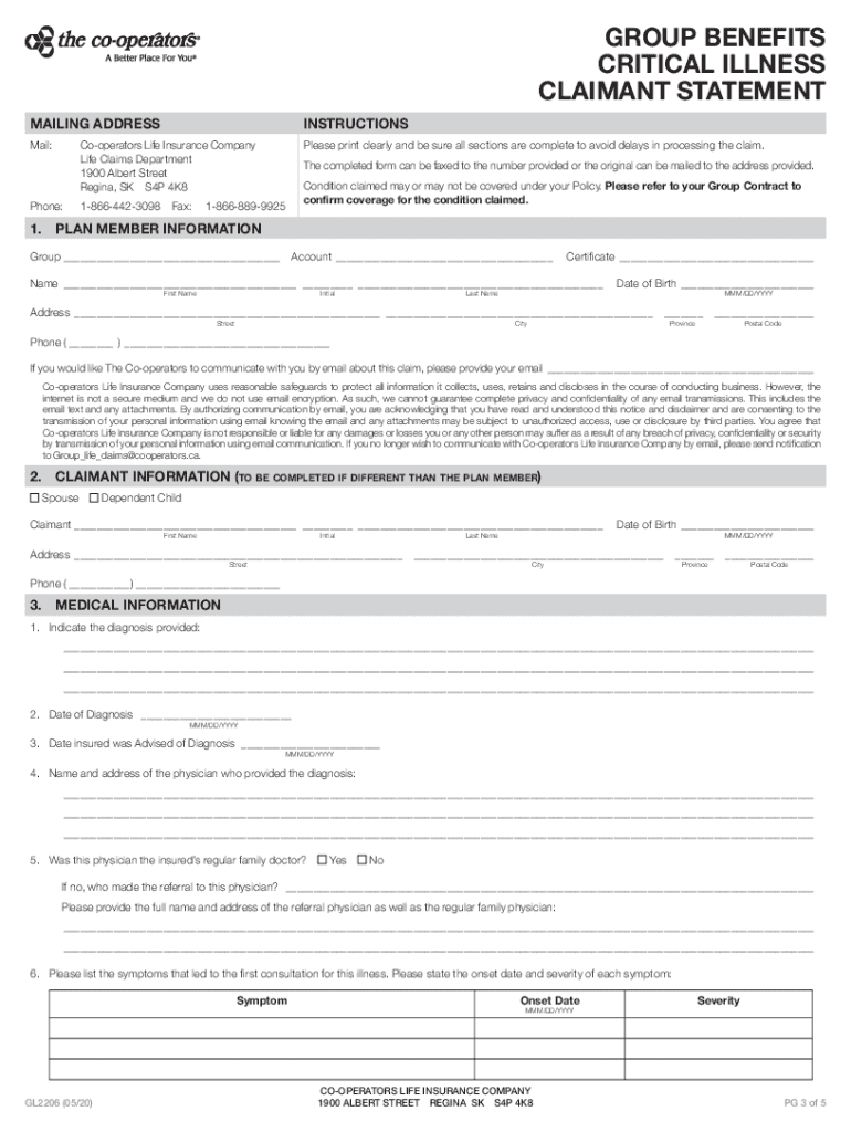 Fillable Online critical-illness-physician-statement-loss-of ...