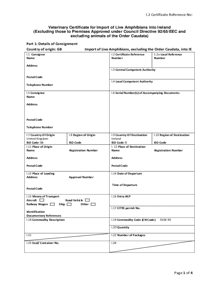 Fillable Online Analysis of national legislation related to the keeping ...