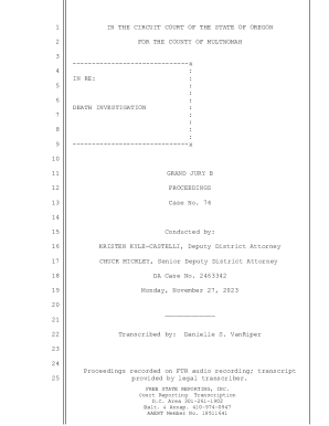 Fillable Online Grand-Jury-Transcript-DA-Case-No.-2416477. ... Fax ...