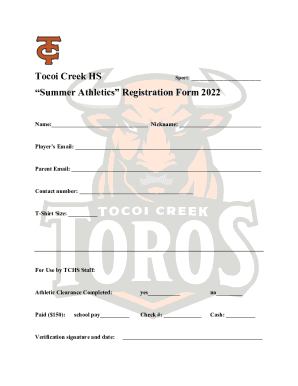 Fillable Online Toro Player Information Sheet Fax Email Print - pdfFiller