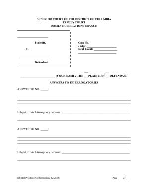 Fillable Online (YOUR NAME), THE PLAINTIFF DEFENDANT Fax Email Print ...