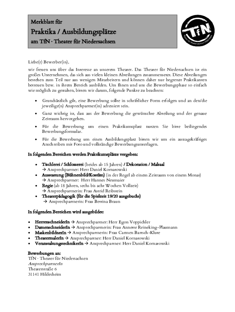 Ausfüllbar Online Jan Kristof Schliep - Tenor for Opera and Concert Fax ...