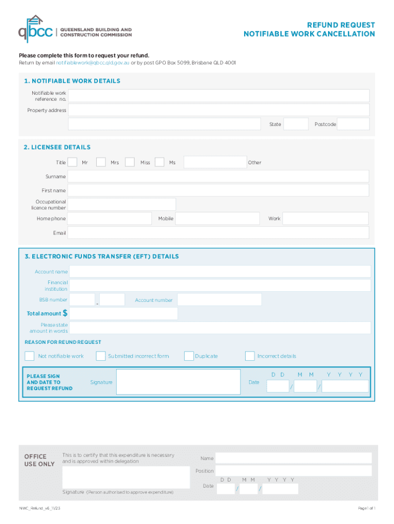 Fillable Online New online tool on QBCC website - is your plumbing work ...