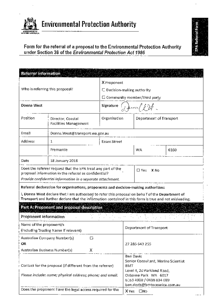 Fillable Online assessment of environmental impacts for derived ...