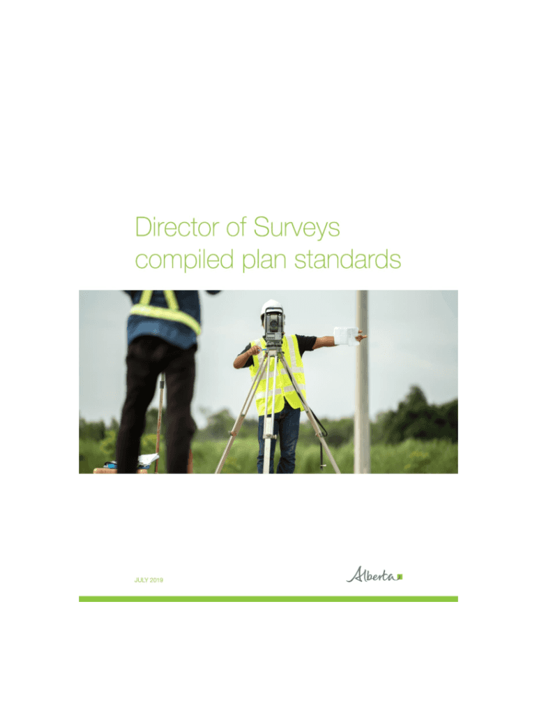 Fillable Online open alberta Director of Surveys compiled plan ...