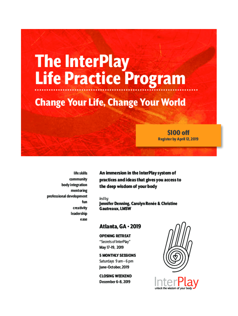 Fillable Online The Life Practice Program returns to the Triangle! Fax Email Print - pdfFiller