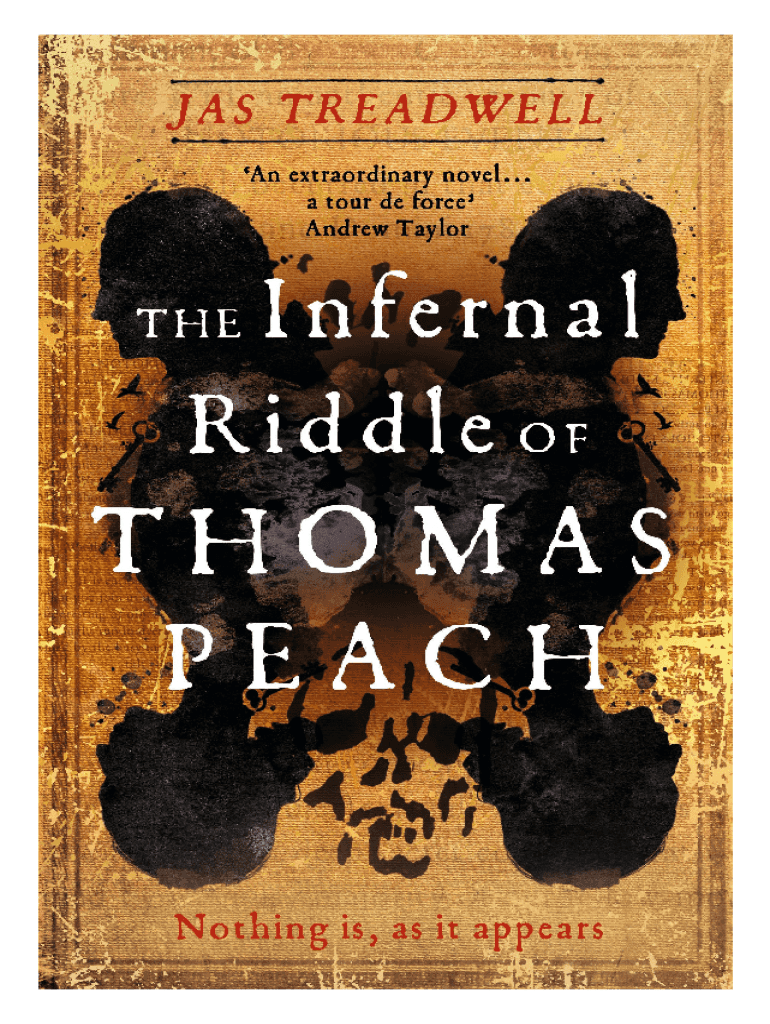 Fillable Online 9781529347326 The Infernal Riddle of Thomas Peach (710j ...