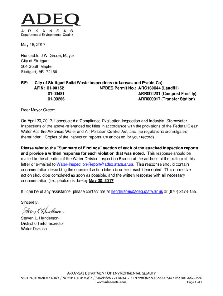 Fillable Online Quarterly Inspection Fax Email Print - pdfFiller