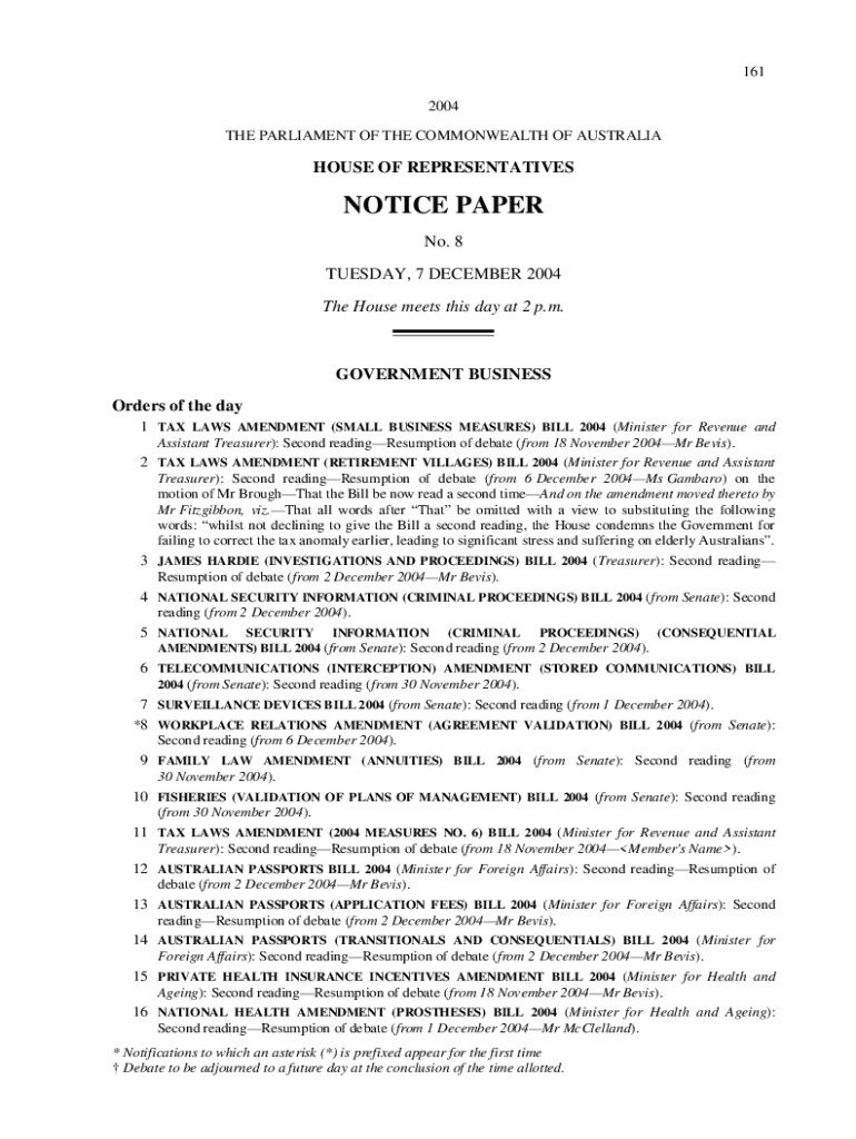 Fillable Online House of Representatives Practice (7th edition) Fax ...