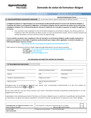 Remplissable En Ligne Formulaire de demandes et de contrat Fax Email Imprimer - pdfFiller