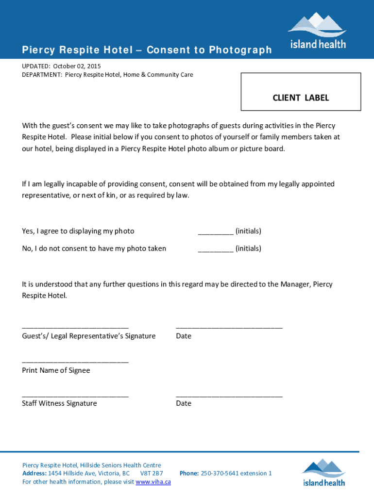 Fillable Online Consent Form Cover Page for Study NCT03881631 Fax Email Print - pdfFiller