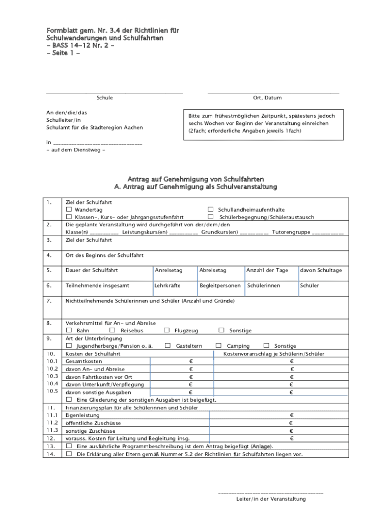 Ausfüllbar Online Formblatt gem. Nr. 3.4 der Richtlinien fr ... Fax ...