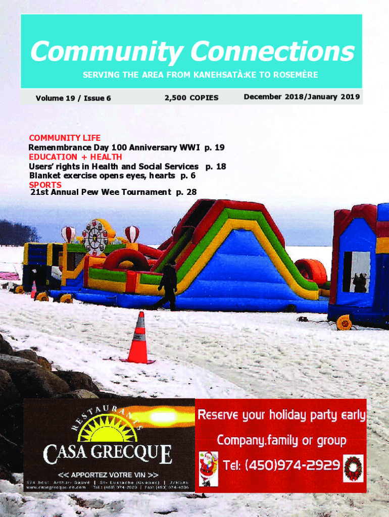 Fillable Online Community Connections Dec 18 Jan19 Web Fax Email Print - pdfFiller