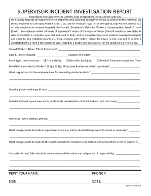 Fillable Online Guide to Workplace Safety for Departmental Safety ...