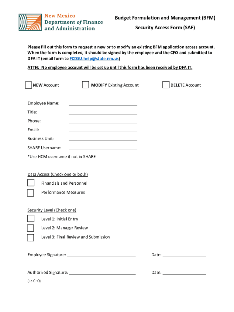 Fillable Online Budget Formulation and Management Agency User Guide ...