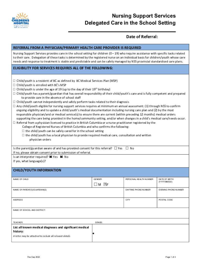 Fillable Online Team-Based Nursing Care Services - DHHS - Nebraska.gov ...