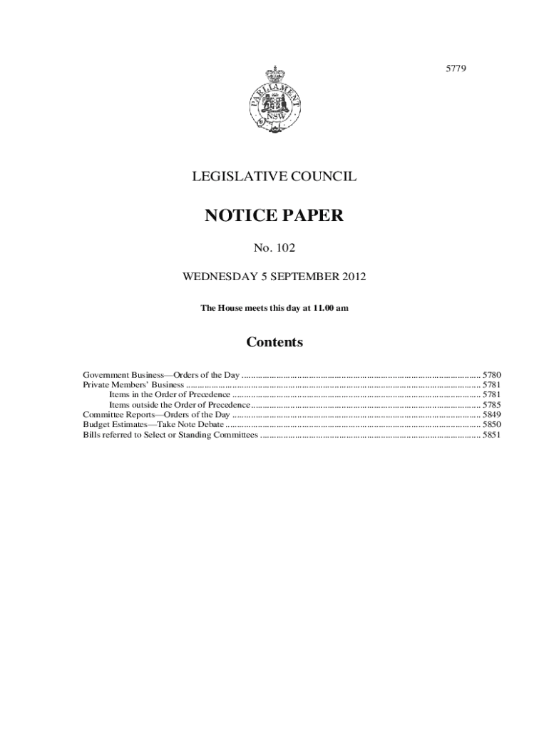 Fillable Online National Parks and Wildlife Amendment (Adjustment of ...