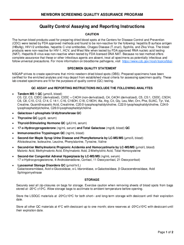Fillable Online Use of NBS Blood Spots after Completion of Newborn ...