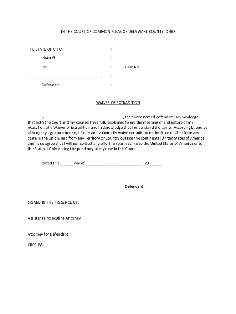 Fillable Online RULE 4.7 WAIVER OF THE SERVICE OF SUMMONS. To Fax Email ...