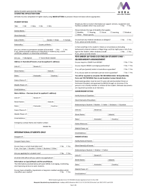Fillable Online Guide to completing the Student Application Form - YouTube Fax Email Print ...