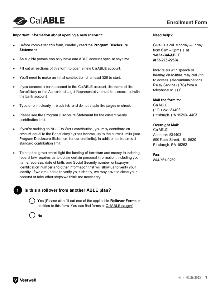 Fillable Online Before completing this form, carefully read the Program Disclosure Fax Email ...