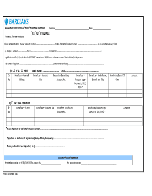 Fillable Online How to Fill Out a NEFT/RTGS Form: A Step-by-Step Guide ...