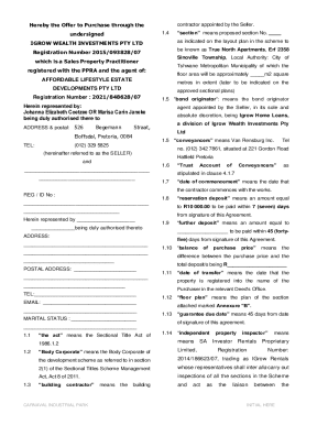 Fillable Online contractor appointed by the Seller Fax Email Print ...